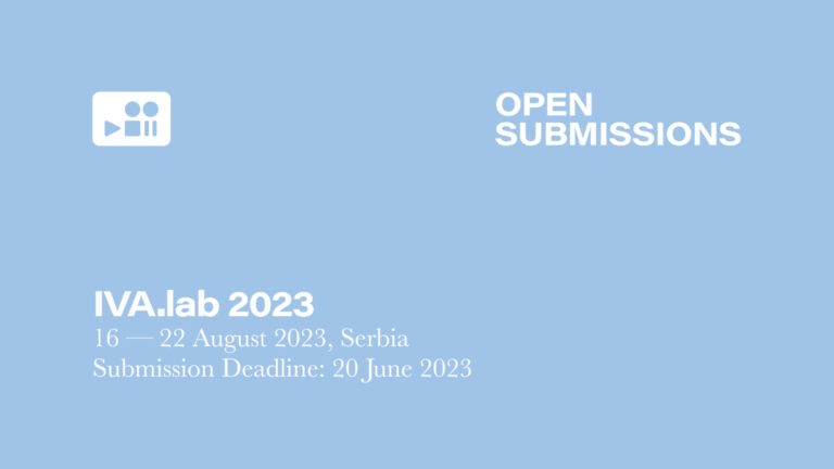OPEN CALL FOR THE IVA.lab 2023 – Interaction